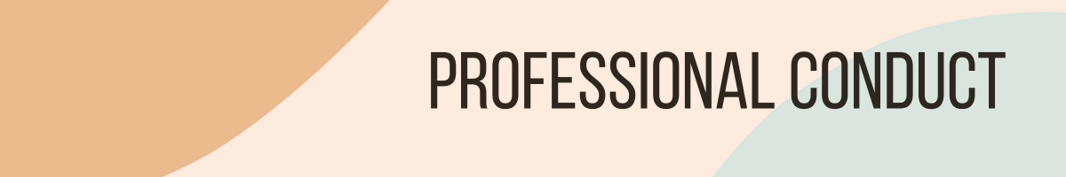 Professional Conduct – Douglas College TESL 1105
